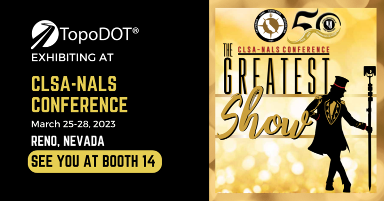 CLSA-NALS (California and Nevada) Conference 2023 - TopoDOT Blog